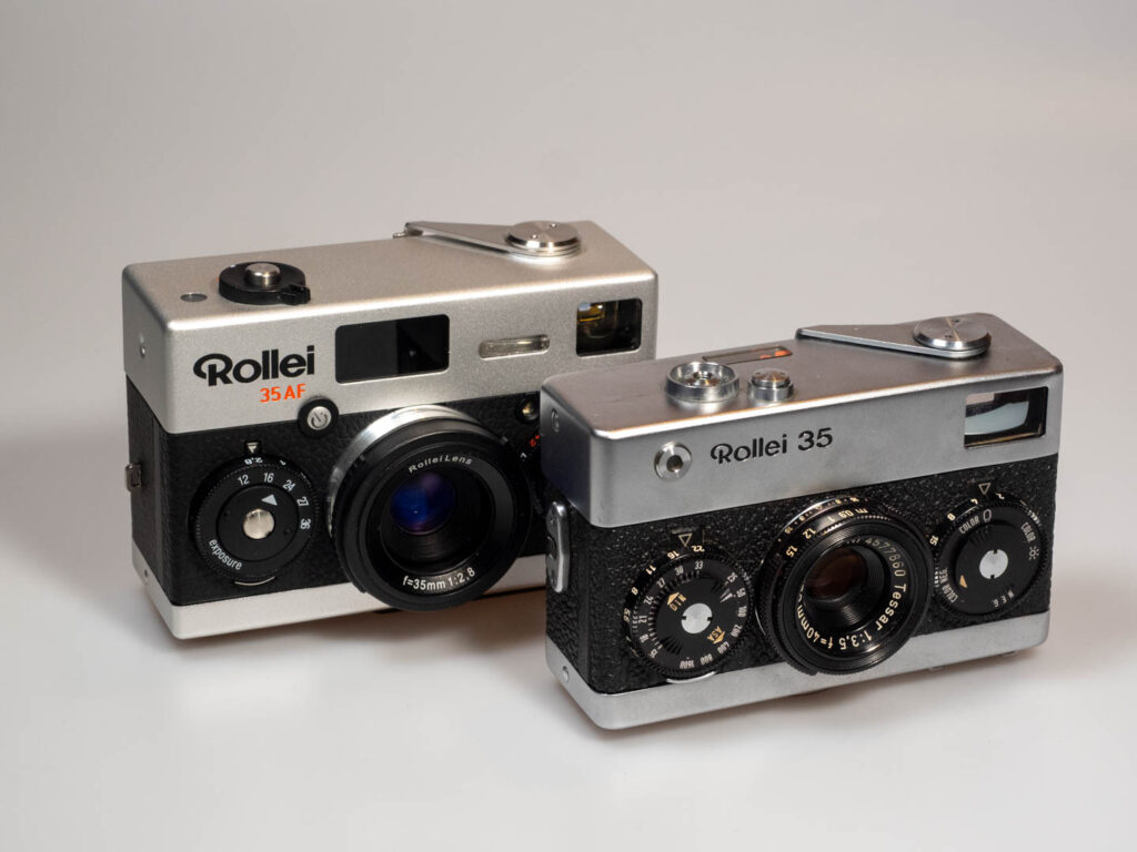 Die neue Rollei 35AF: Hält sie, was der große Name verspricht ...